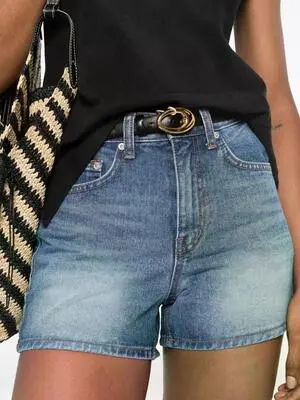DUNST Faded Denim Shorts