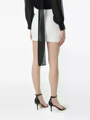 Elisabetta Franchi Draped Detail Mini Skirt