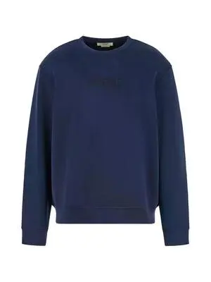 Guess Embossed Crew Neck Sweatshirt