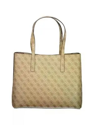 Guess Monogram Pattern Tote Bag