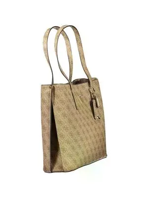 Guess Monogram Pattern Tote Bag