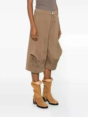 High Patch Pocket Trousers