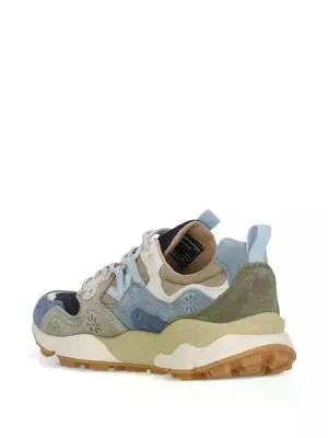 FLOWER MOUNTAIN Yamano 3 Suede Panel Sneakers
