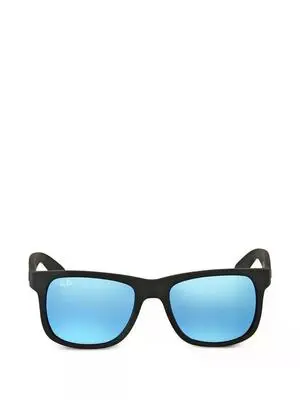Ray-ban Justin Square-frame Sunglasses - Black