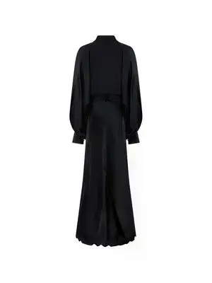 LES FILLES D'EVA Knotted Draped Dress
