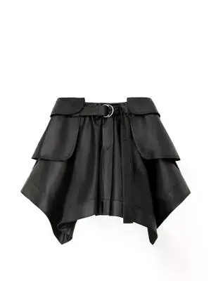 Loewe Belted Cargo Mini Skirt - Black