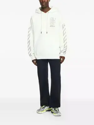 Off-White Relaxed-fit Cotton Trousers