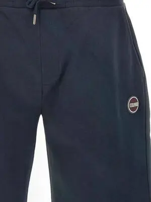 COLMAR Plush Logo-patch Drawstring Shorts