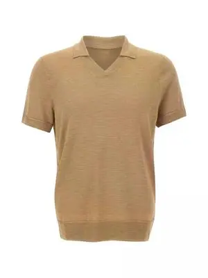 BOSS Fine-knit Silk T-shirt