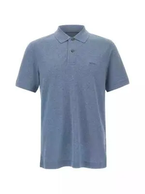 BOSS Pallas Cotton-pique Polo Shirt - Blue
