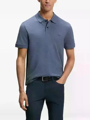 BOSS Pallas Polo Shirt In Cotton Piqué With Embroidered Logo