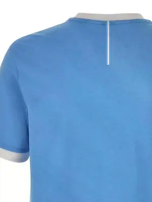 BOSS Logo-patch Contrast-trim T-shirt