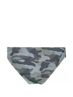 MC2 SAINT BARTH Camouflage Print Swim Briefs