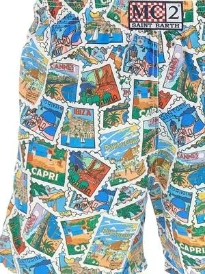 MC2 SAINT BARTH Gustavia Printed Swim Shorts