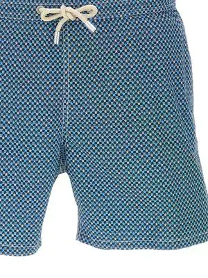 MC2 SAINT BARTH Lighting Micro-tie Starfish Print Swim Shorts