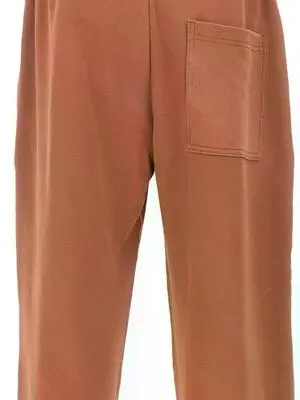 MAISON MARGIELA Logo-patch Wide-leg Track Pants