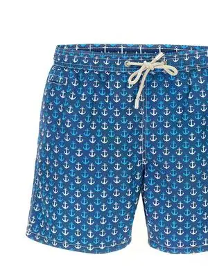 MC2 SAINT BARTH Anchor Print Swim Shorts