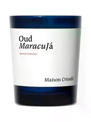 MAISON CRIVELLI Oud Maracujá Scented Candle - Blue