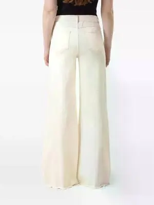Closed Frayed Hem Flared Denim Jeans
