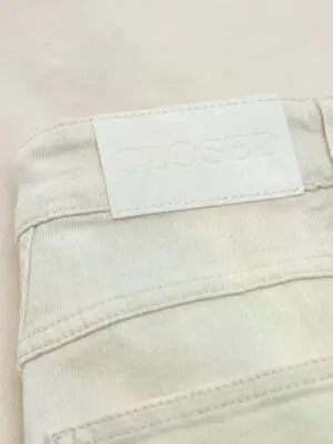 Closed Frayed Hem Flared Denim Jeans