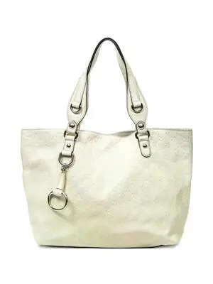 Gucci Horsebit Tote Bag - Neutrals