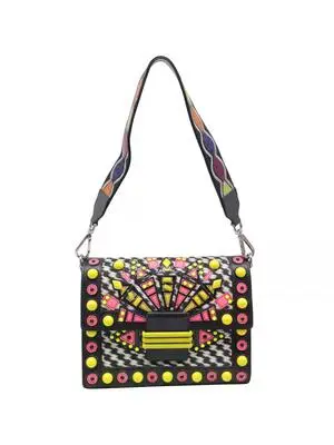 Etro Embellished Shoulder Bag - Black