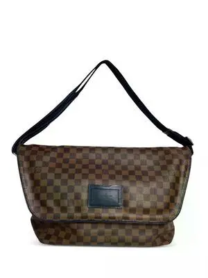LOUIS VUITTON Damier Ebene Sprinter Gm Shoulder Bag - Brown