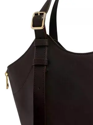 Loewe Hammock Flip Leather Tote Bag
