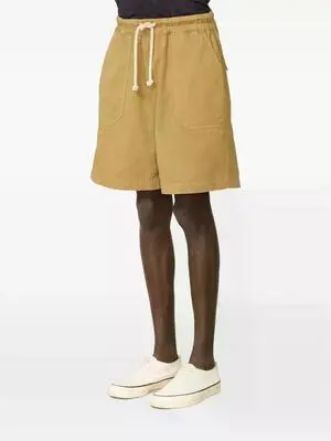 Officine Générale Fitz Drawstring Cotton Shorts