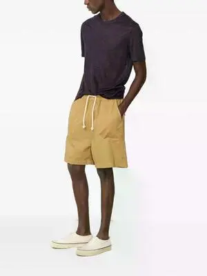 Officine Générale Fitz Drawstring Cotton Shorts