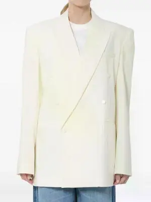 THE FRANKIE SHOP Double-breasted Monterey Blazer