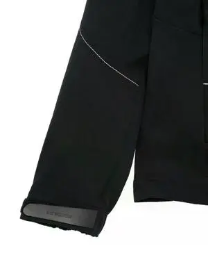 AND WANDER Contrast-stitch Hooded Jacket