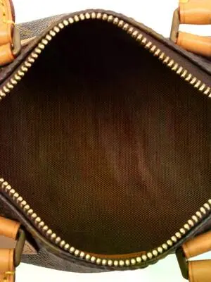 LOUIS VUITTON Monogram Mini Speedy Hl Satchel