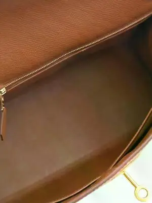 Hermès 1998 Epsom Kelly Sellier 32 Satchel