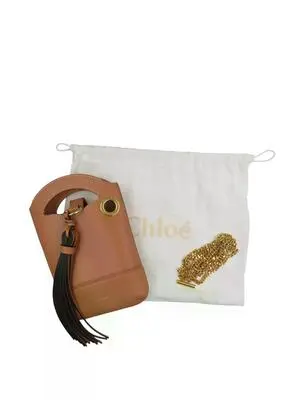 Chloé Walden Leather Phone Pouch Satchel