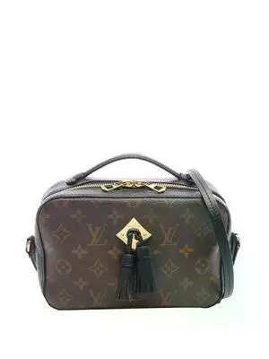 LOUIS VUITTON Monogram Saintonge Satchel - Brown