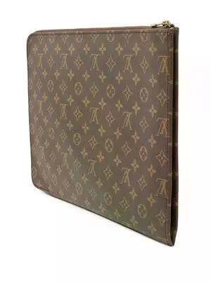 LOUIS VUITTON Monogram Document Portfolio Business Bag