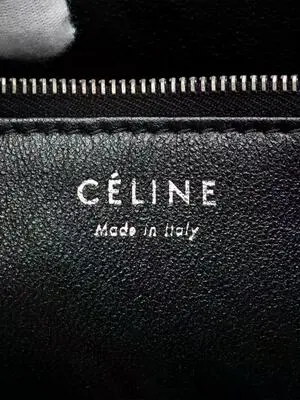 Celine Multicolor Leather And Pony Hair Diamond Shoulder Bag