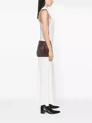 LOUIS VUITTON Damier Ebene Neonoe Mm Bucket Bag
