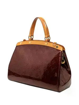 LOUIS VUITTON Monogram Vernis Brea Mm Satchel