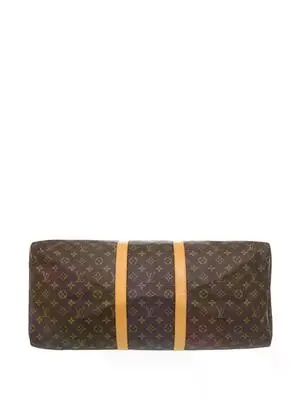 LOUIS VUITTON Monogram Keepall 55 Travel Bag