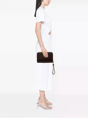 LOUIS VUITTON Taiga Leather Pochette Baikal Clutch Bag