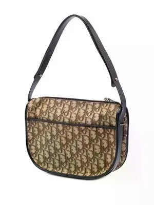 Dior Diorissimo Trotter Canvas Shoulder Bag