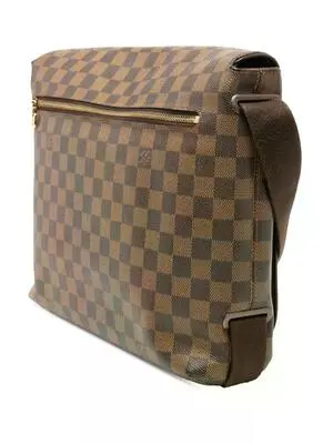 LOUIS VUITTON Damier Ebene Brooklyn Mm Bag
