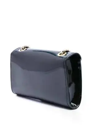 Gucci Small Patent Leather Emily Crossbody Bag - Black