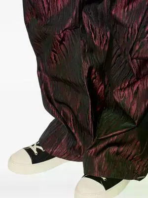 VIVIENNE WESTWOOD Embroidered High-top Sneakers - Black