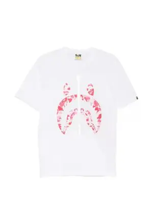 A BATHING APE Camo-print T-shirt - Neutrals