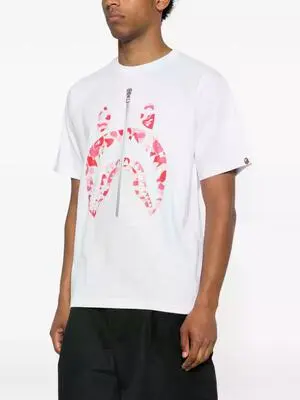 A BATHING APE Camo-print T-shirt