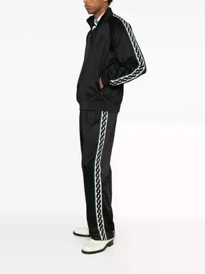 Drole De Monsieur Side-stripe Track Pants - Black