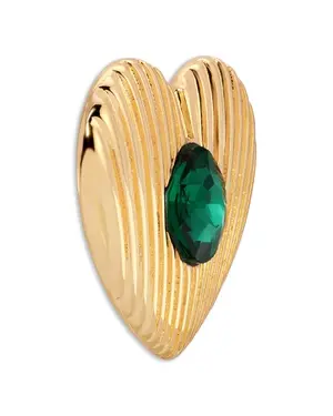 Ettika Heart Shaped Pin With Stone